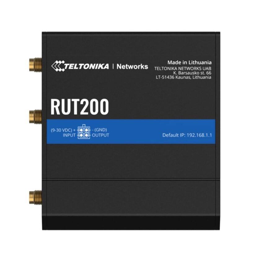 Teltonika RUT200 Industrial Cellular Router for IoT | Soracom